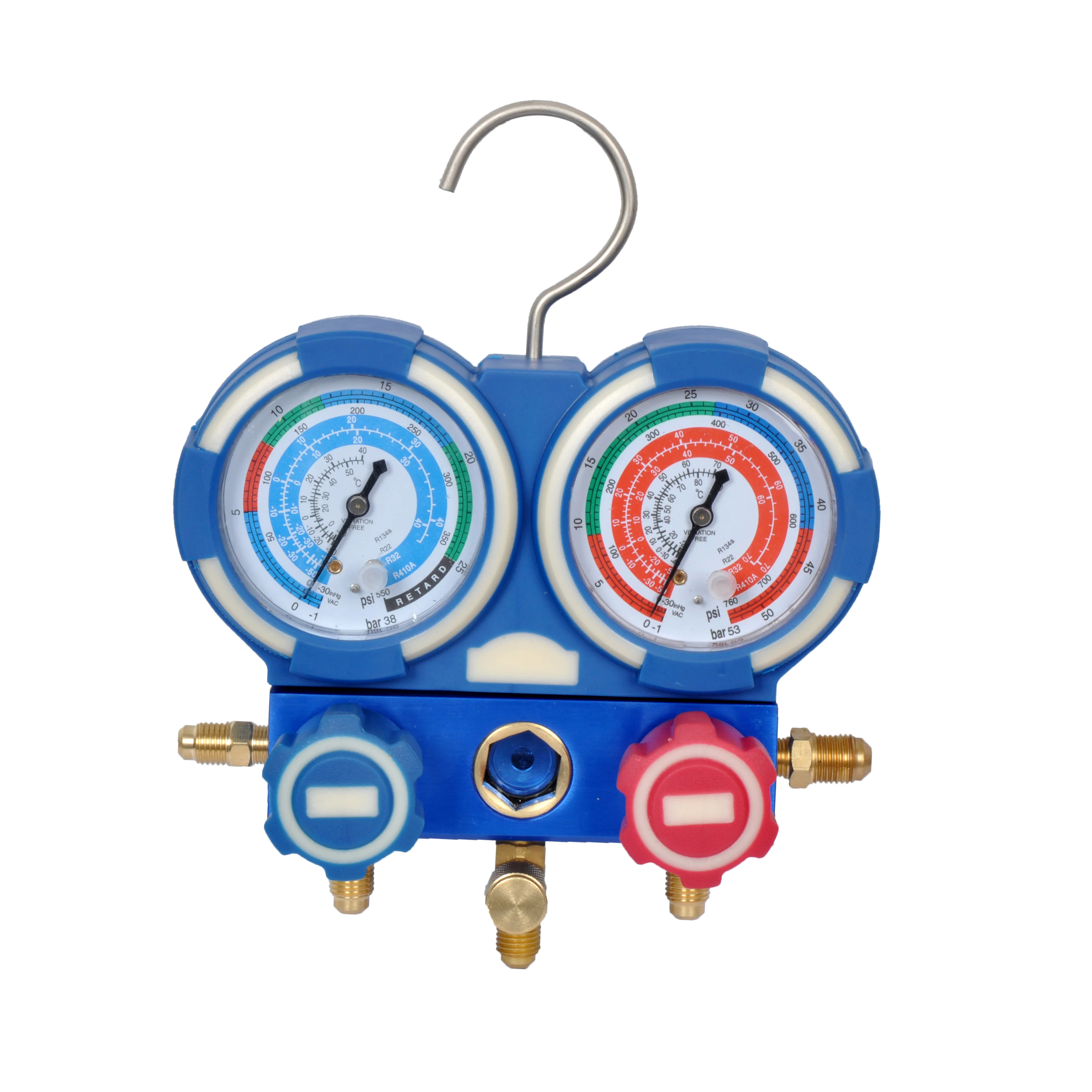 HVAC R32 Manifold Gauge Set for Car A/C System Maintenance