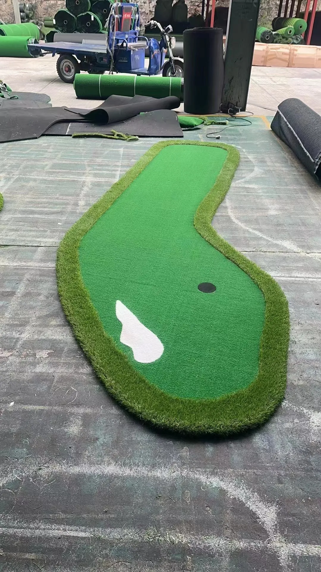 Pgm Gl006 Custom Mini Golf Course Artificial Grass Putting Green Mat ...