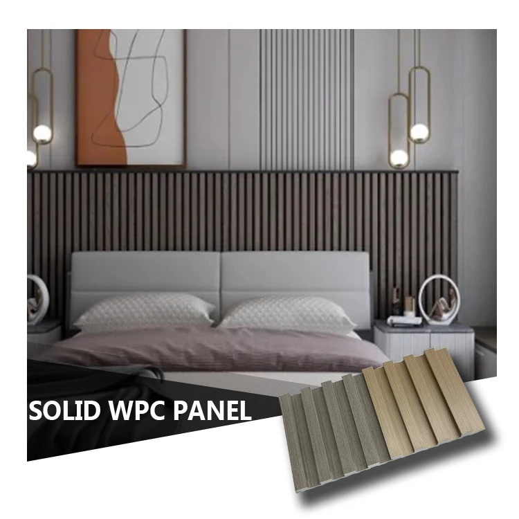 Partition Wall Board Brick Cladding Fluted Decorative Exterior Wpc Wall ...