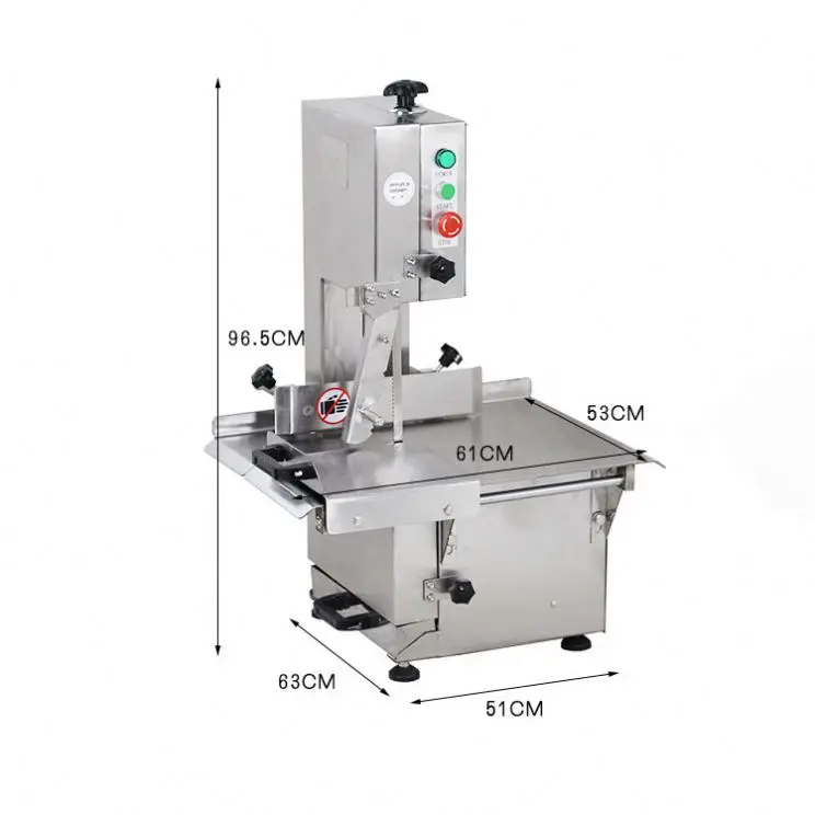 Heavy Duty Commercial Band Saw Meat Cutter Machine Multi-functional 430 ...