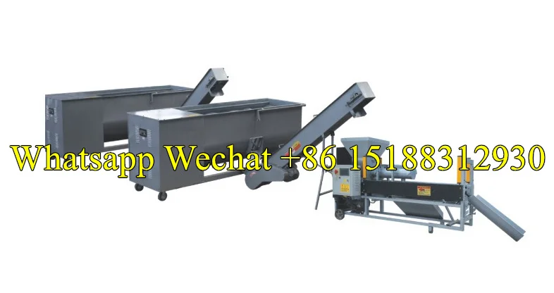 Industrial Mushroom Mixing Machine - High Productivity