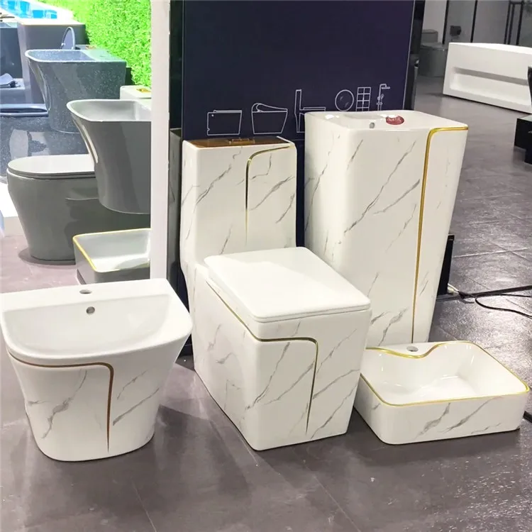 Hotel Commode Bathroom Sanitary Ware Marble Commode Toilet Bowl One ...