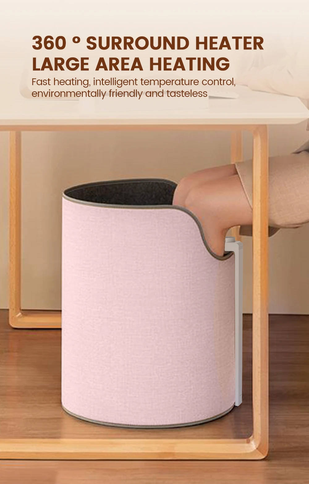 Good Quality Pse Certificate Desk Heater 70 Degree Centigrade High ...