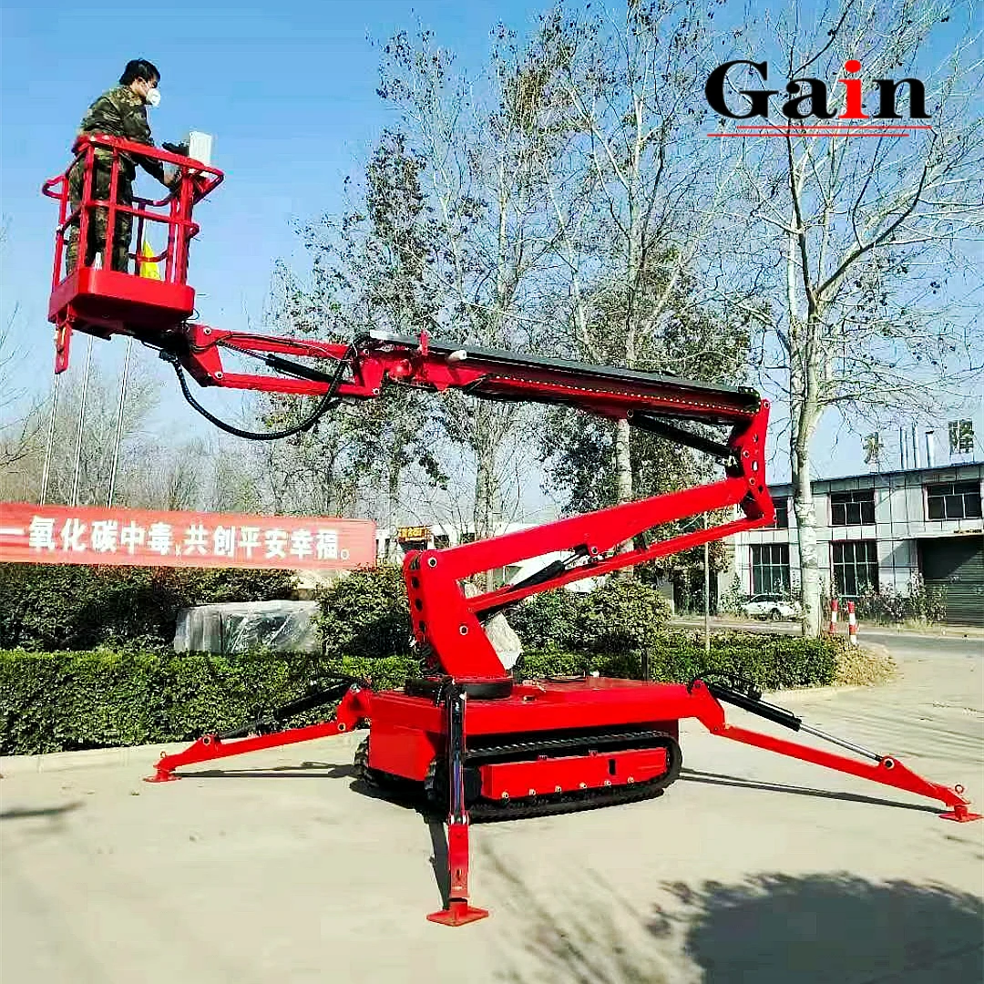 10-24M All Terrain Spider Articulated Crawler Boom Lift