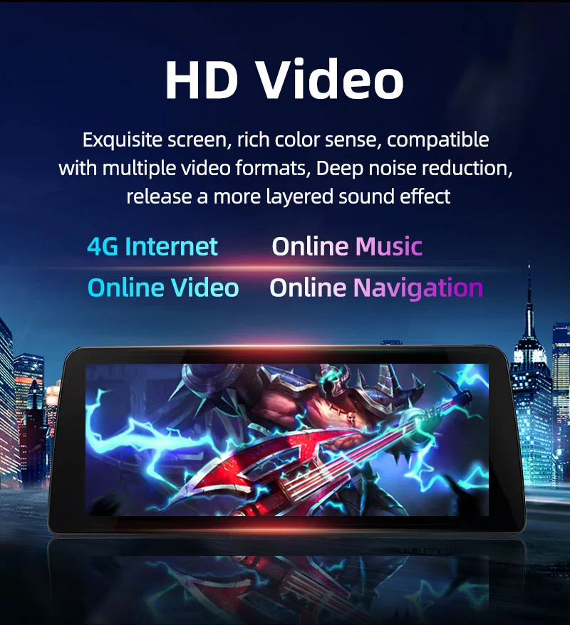 新款12.3英寸ips触摸屏4 + 64g安卓10，带无线安卓汽车，适用于起亚kx7 2017 2018 2019 2020 - Buy Gps导航honda Accord 7 2003 ...