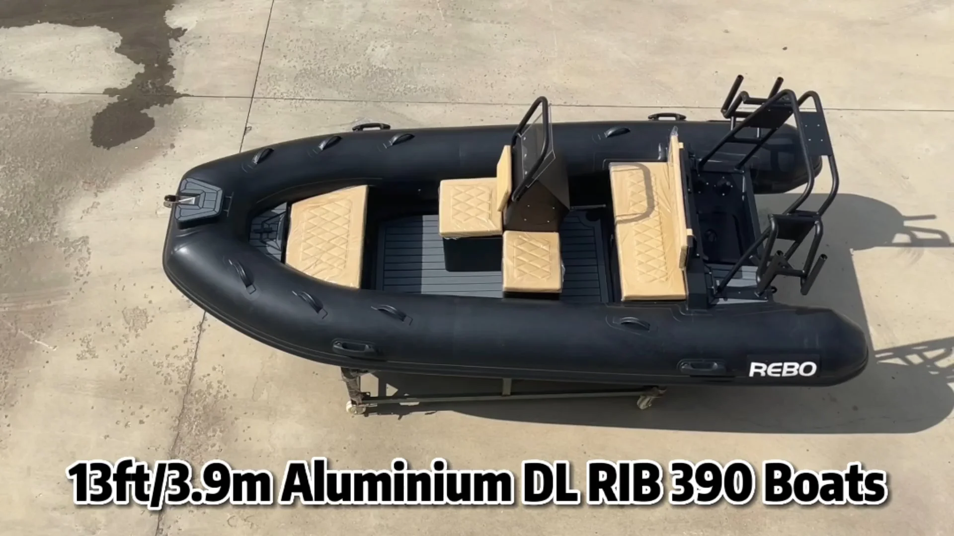 13ft Pvc/hypalon/orca Deep V Hull Aluminum Rib 390 Inflatable Boats For ...