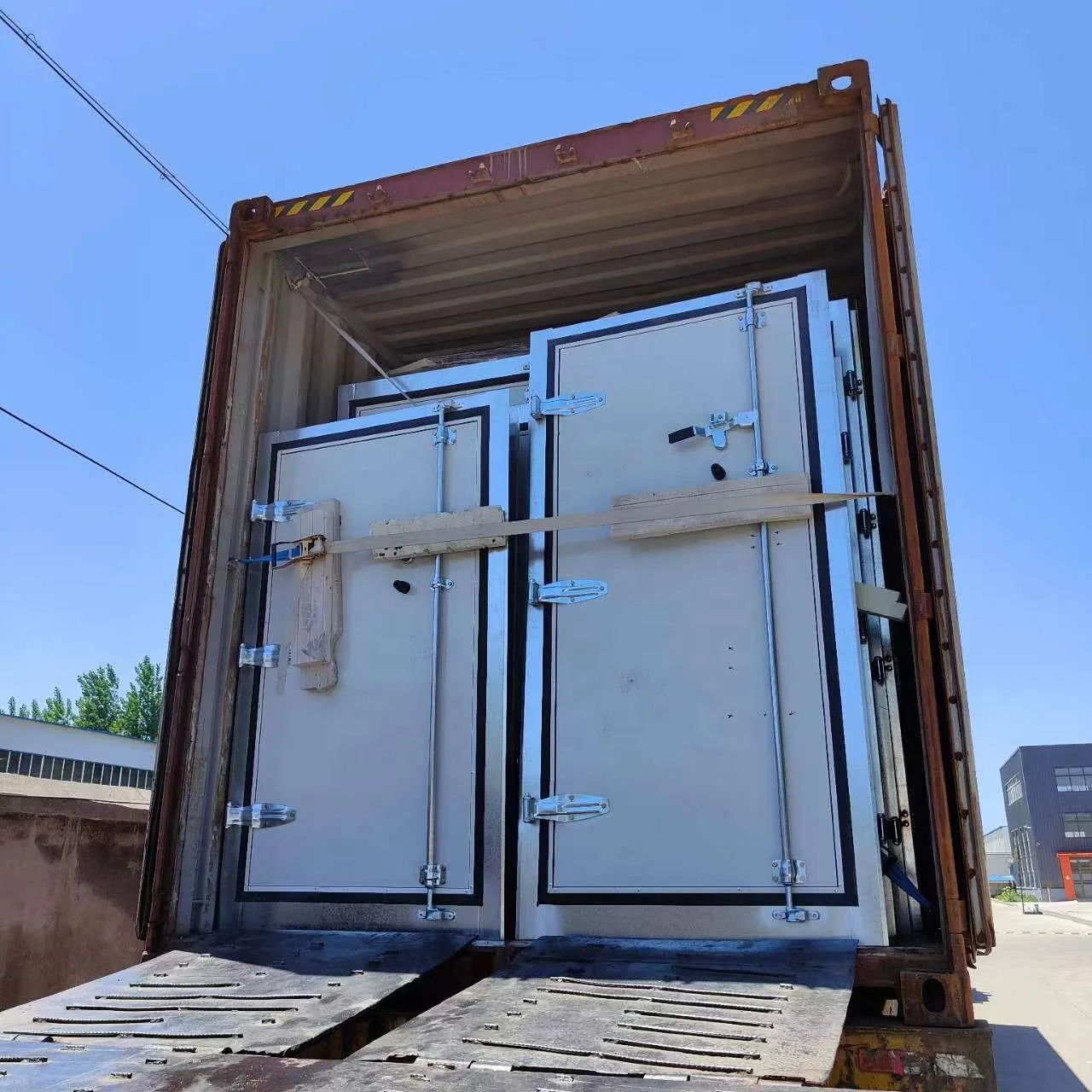 Ckd/skd Refrigerated Truck Box Insulated Truck Body Freezer Truck Box ...