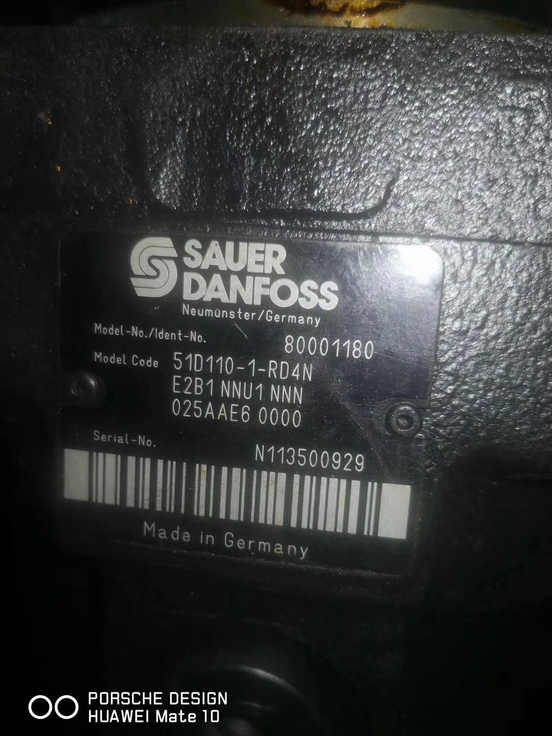 Sauer Dan Foss 90v042 90v055 90v075 90v100 90v130hydraulic Transit ...