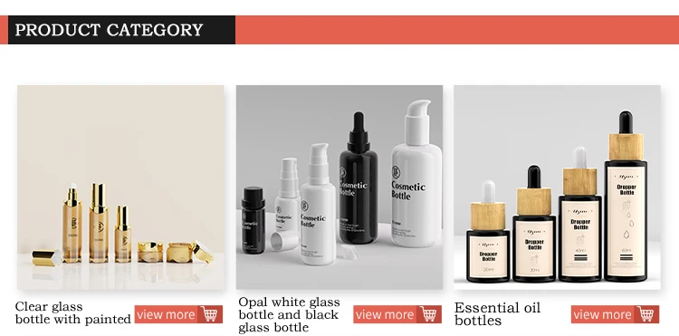 Sustainable Cosmetic Packaging - Refillable Glass Lotion Bottle