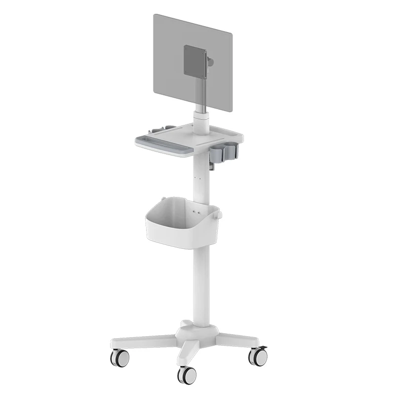 Customized Clinic Hospital Medical Cart with Laptop Pallet and Scanner ...