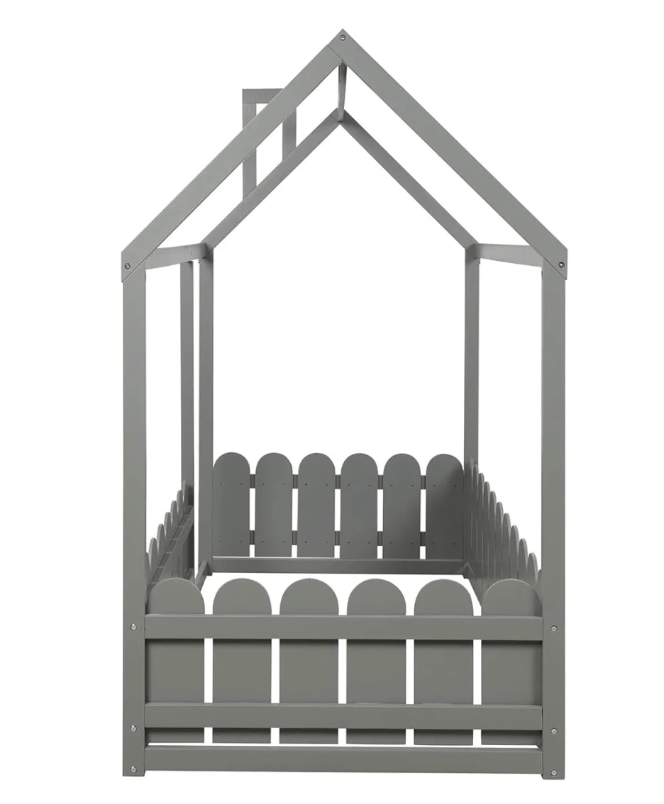 Wooden Montessori Kids Bedroom Children With Storage Drawer Drag Bed ...