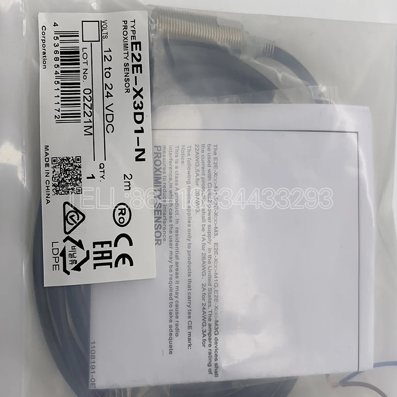 All-new Original Proximity Sensor E2e-x3d1/x7d1-m1j-t E2e-x10d1-m1j-t ...