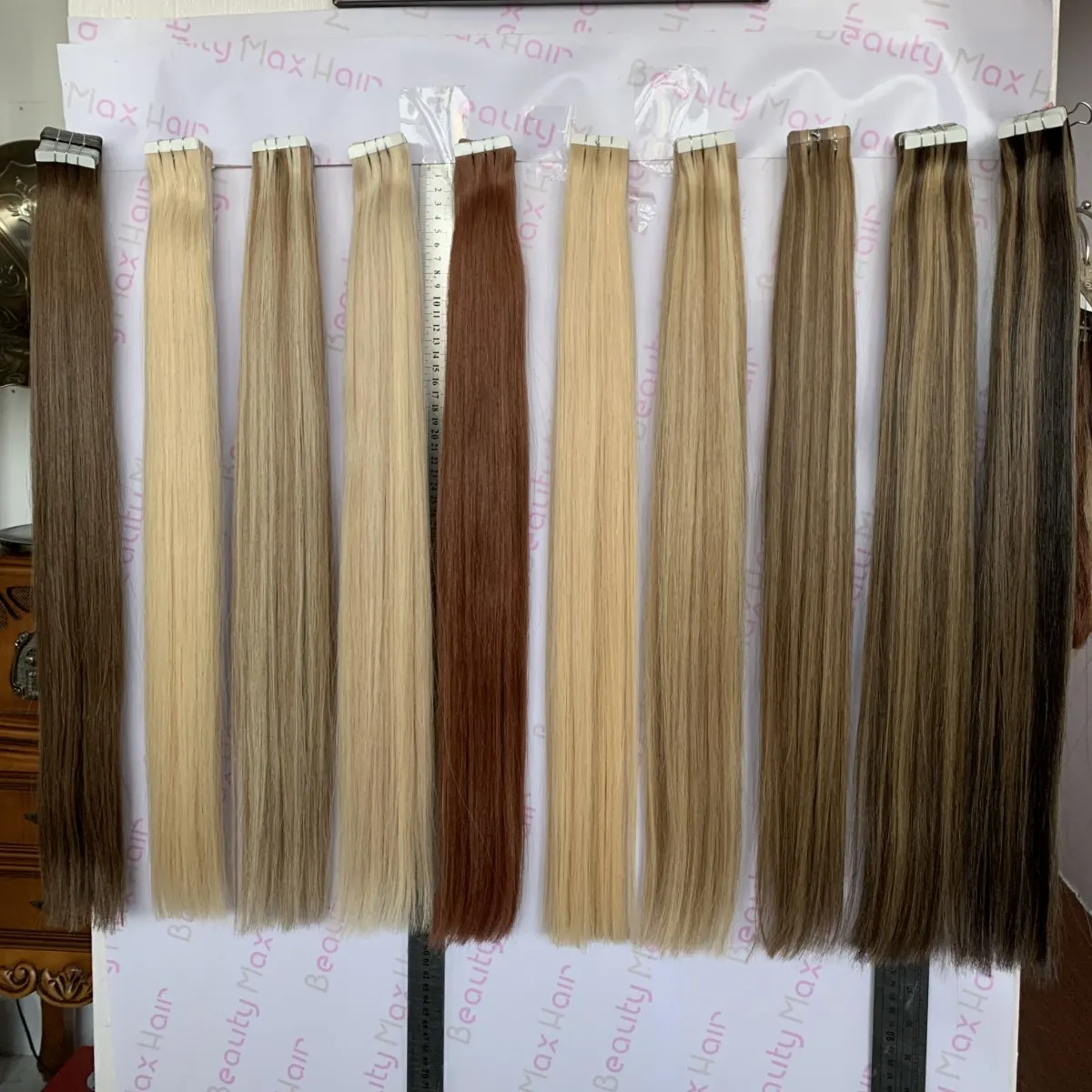 RH Double Drawn Chinese Virgin Cuticle Injected Hair Weft Extensions ...