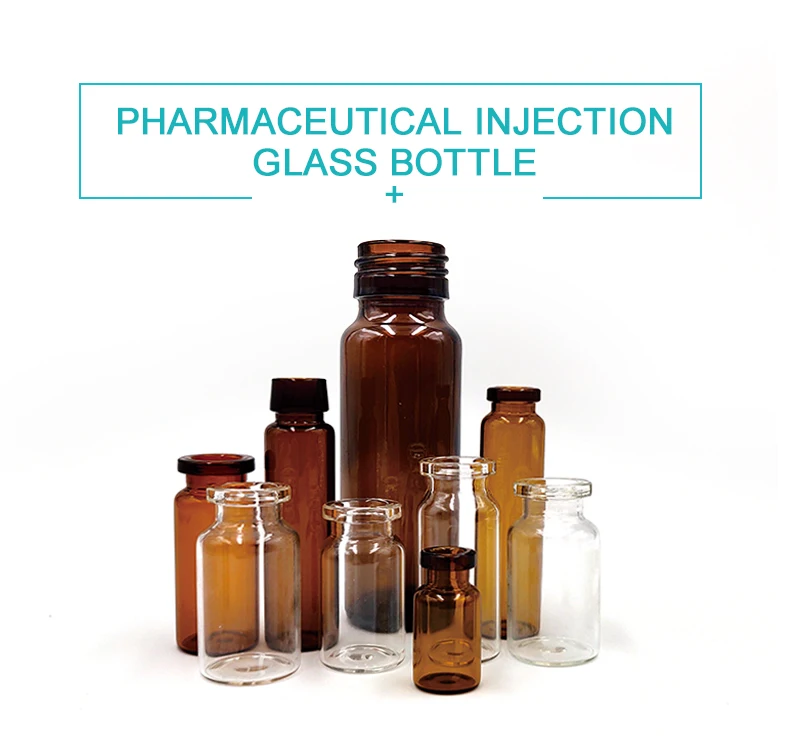 Pharmaceutical Sterile 10ml Tubular Glass Injection Vial