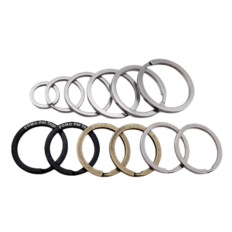 Stainless Steel Key Rings 1inch 25mm Round Split Key Rings For