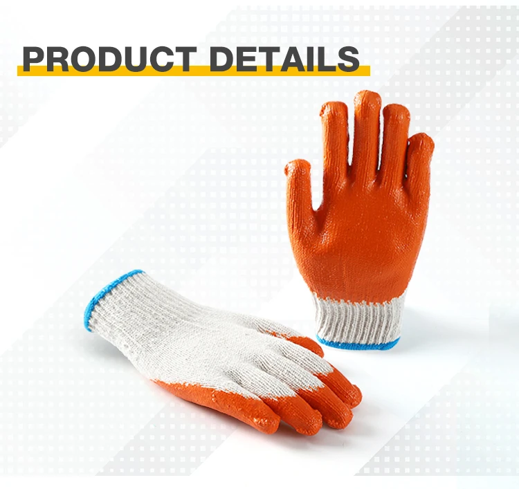 General Purpose Daily Use Basic Safety Gloves Coated With Latex Tablet ...