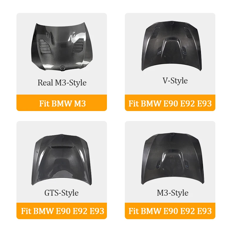 BMW E92 Carbon Fiber Hood Bonnet - Upgrade Your 3 Series