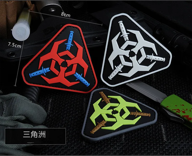 Wholesale Skull Frog Sidewinder Tactical Patches 3d Pvc Rubber Morale ...