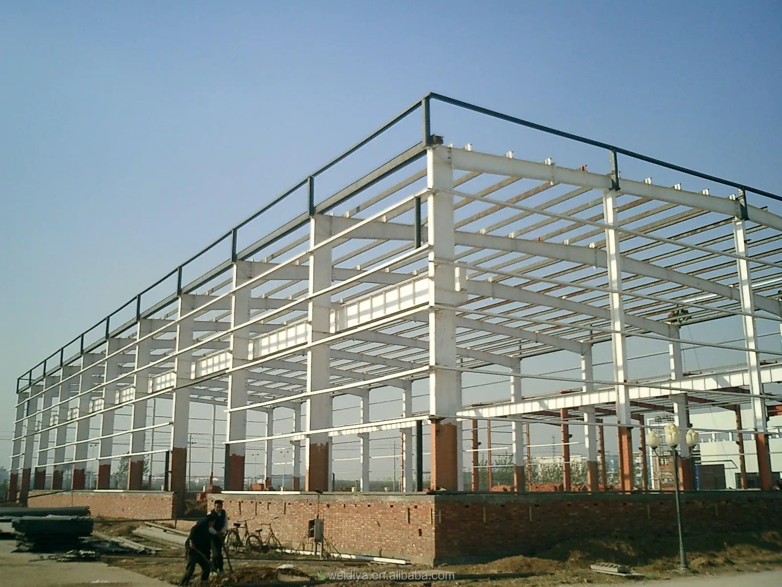 Steel Structure Office Building Warehouse Metal House Factory Direct ...