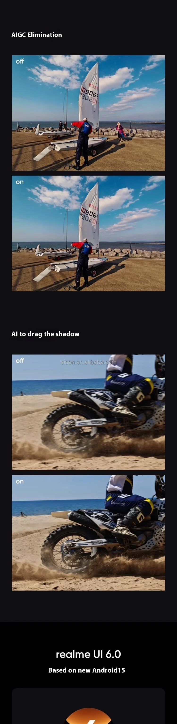 Original Realme GT Neo 7 5G Outlaw Monkeys Edition 6.78" AMOLED 120hz ...