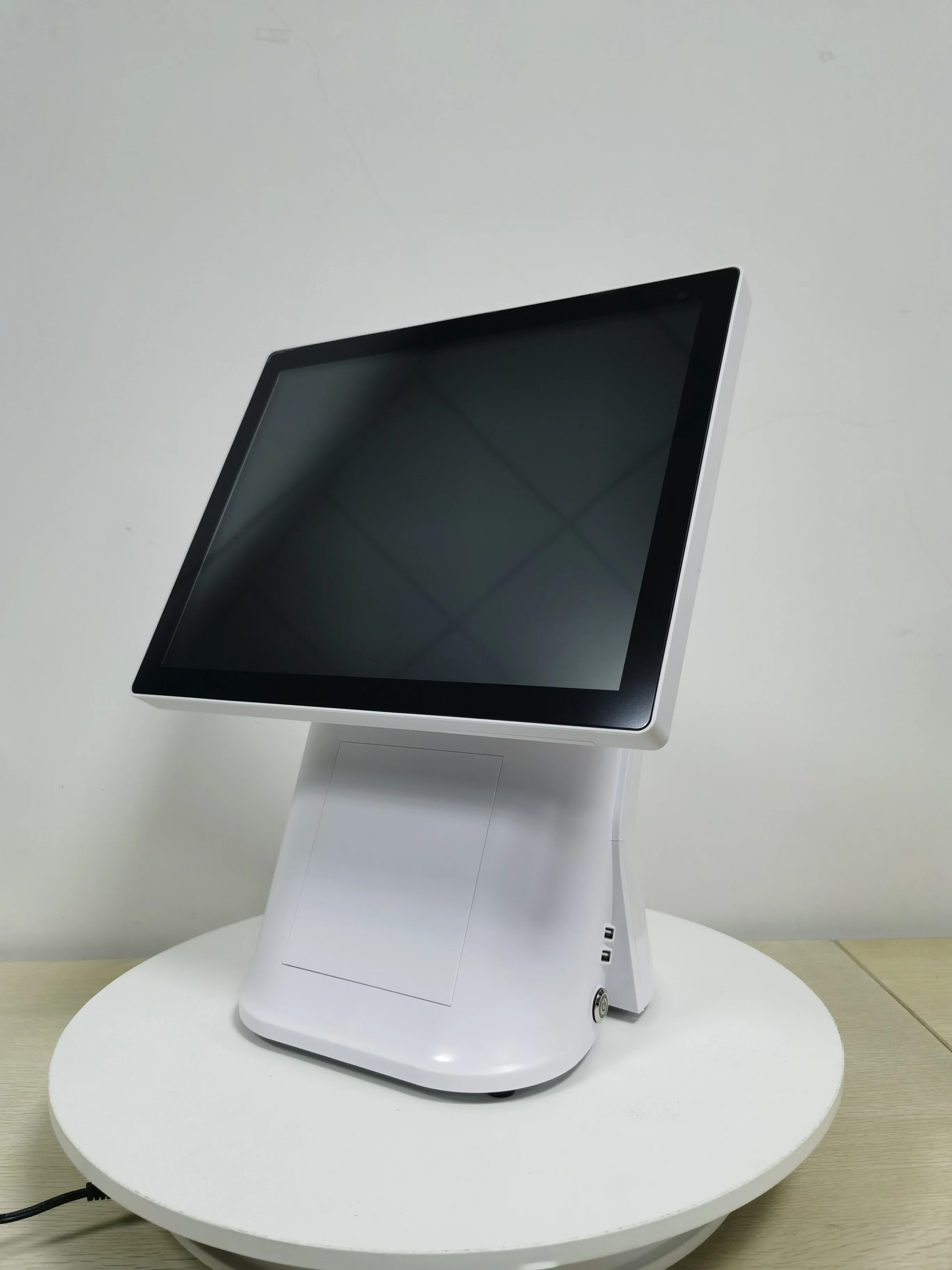 White Color Android Desktop Pos Terminal Windows Pos With Built In ...
