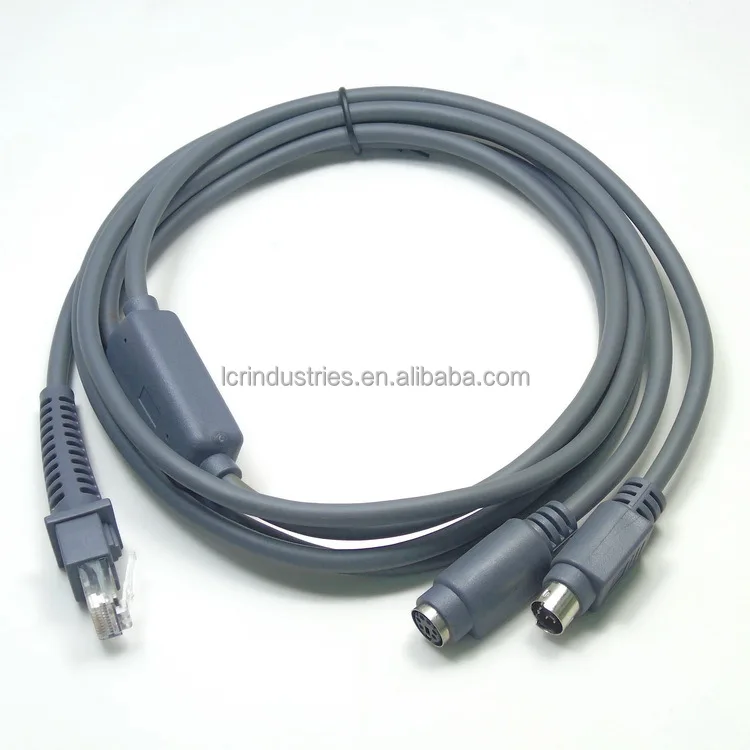 RJ45 RJ50 RS232 Barcode Scanner Cable for Datalogic Magellan 8201