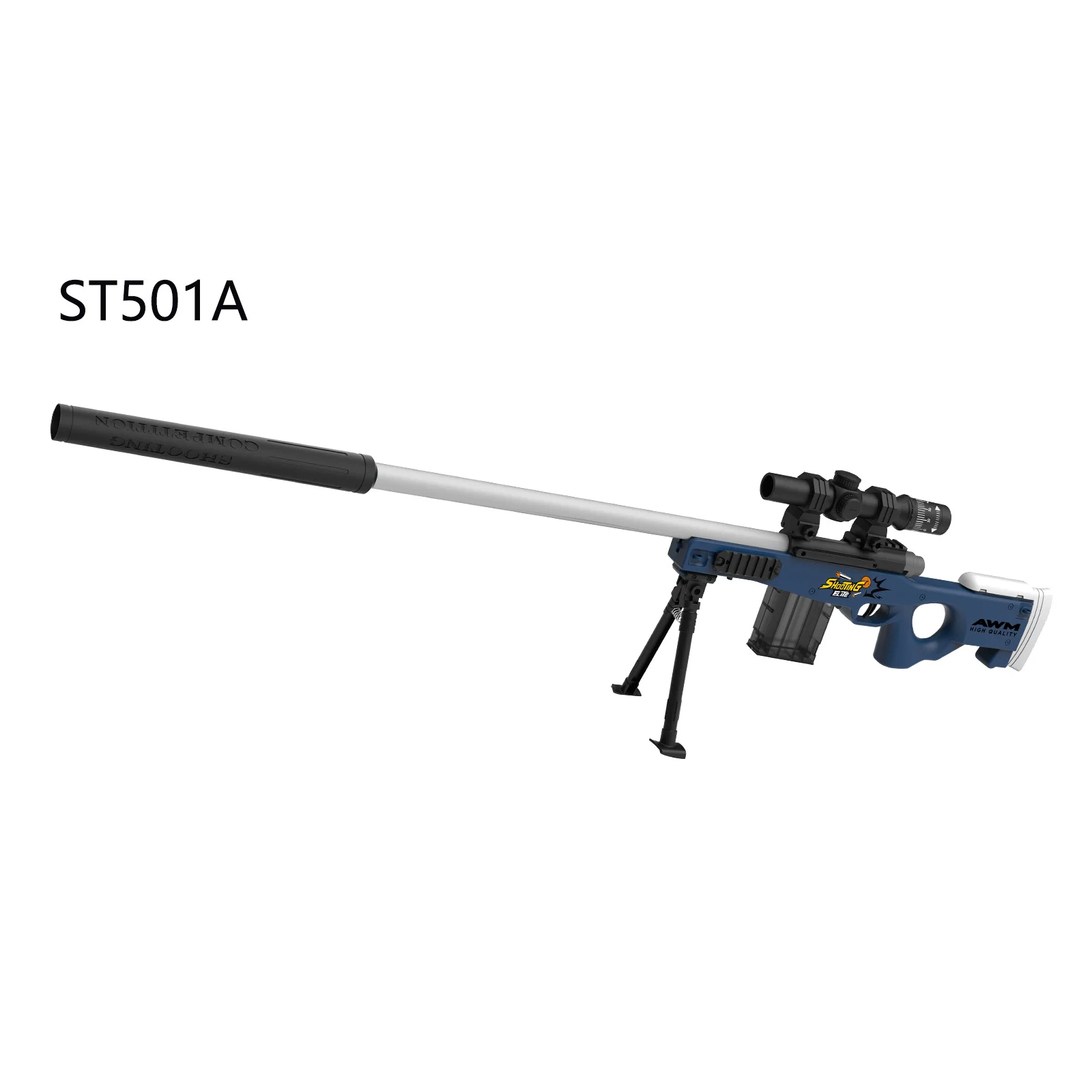 New Awm Hand-fired Soft-shell Shell-ejector Toy Gun M24 Sniper For Boys And Children's Toy Guns ...