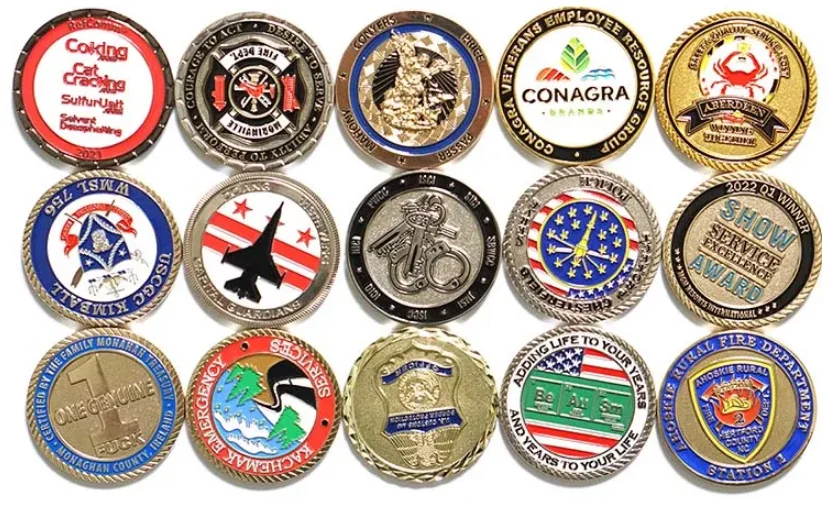 Custom Zinc Alloy Die Cast Souvenir Coins - Art & Collectibles