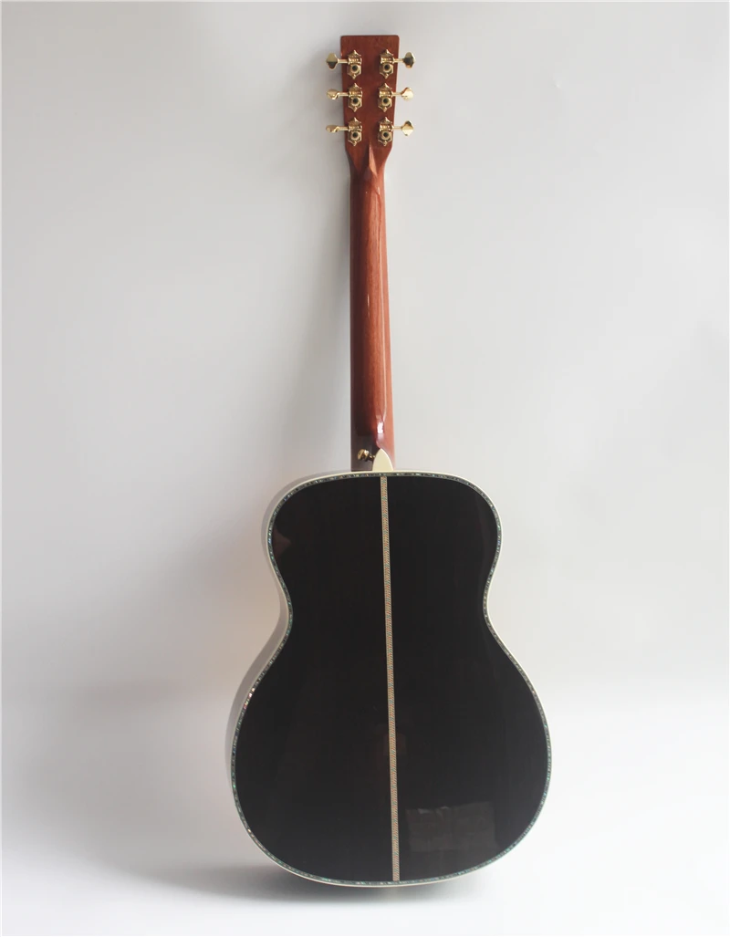 Handmade OM Style 40 Inch Acoustic Guitar with Rosewood