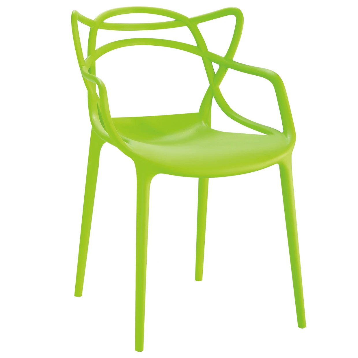Nordic Furniture Design Cafe Stackable Chair Colorful Plastic Chairs ...