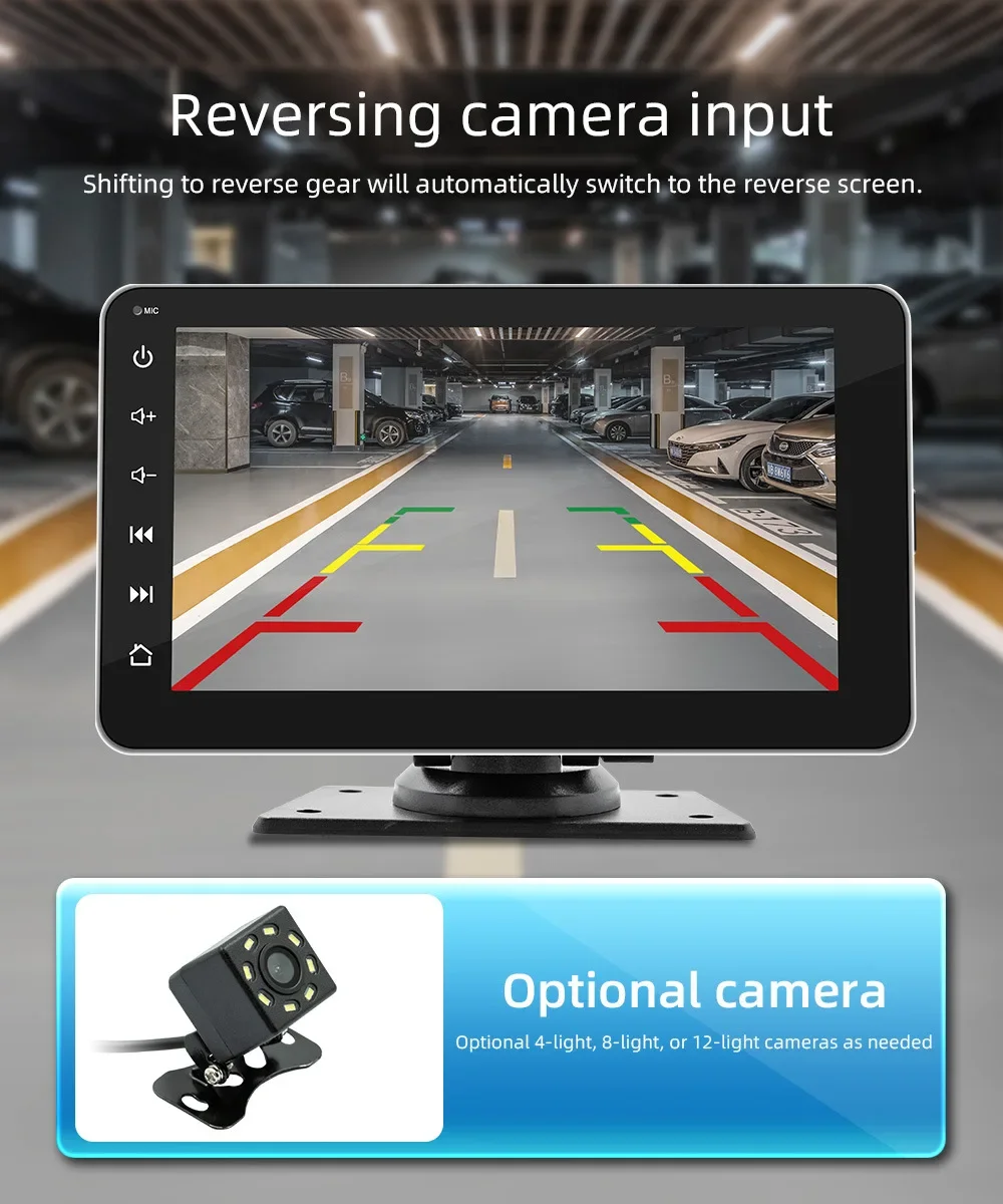 Universal 7 Inch Radio Multimedia Carplay Android Auto Wireless Car ...