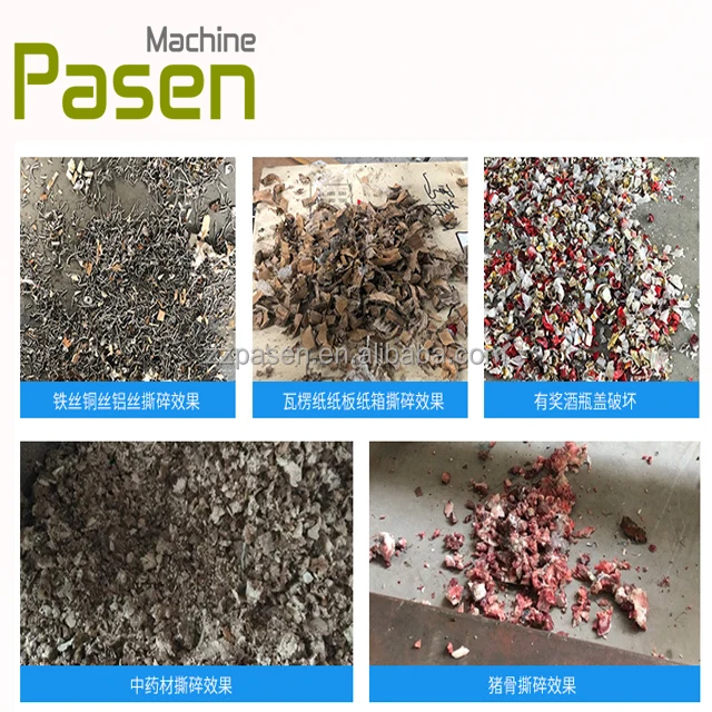 Wide Application Scrap Solar Panel Double Shaft Crusher Recycling ...