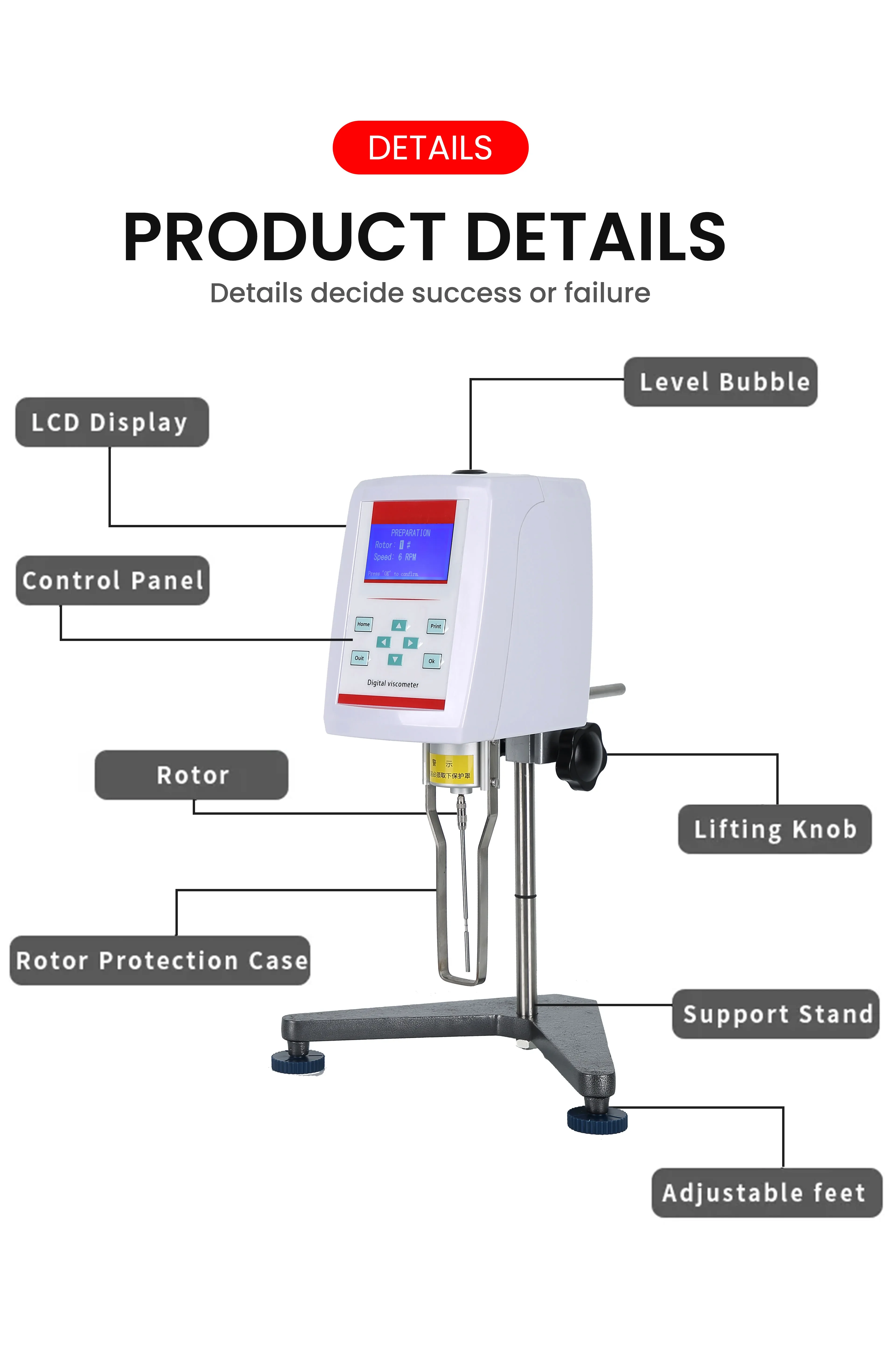 Veidt Weighing Integrated Viscosity Standard Viscometer Price - Buy ...