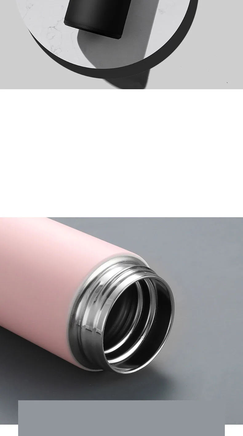 Custom Logo 350ml 500ml Smart LED Temperature Display Thermos Flask