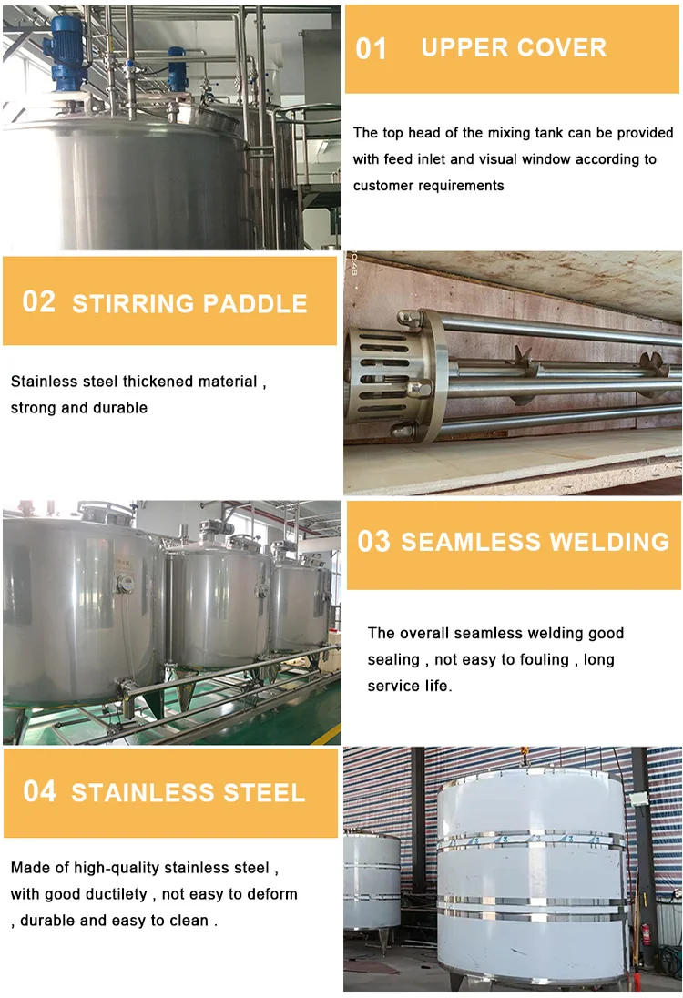 Efficient Mixing Solutions - Heating Cooling Emulsify Tanks