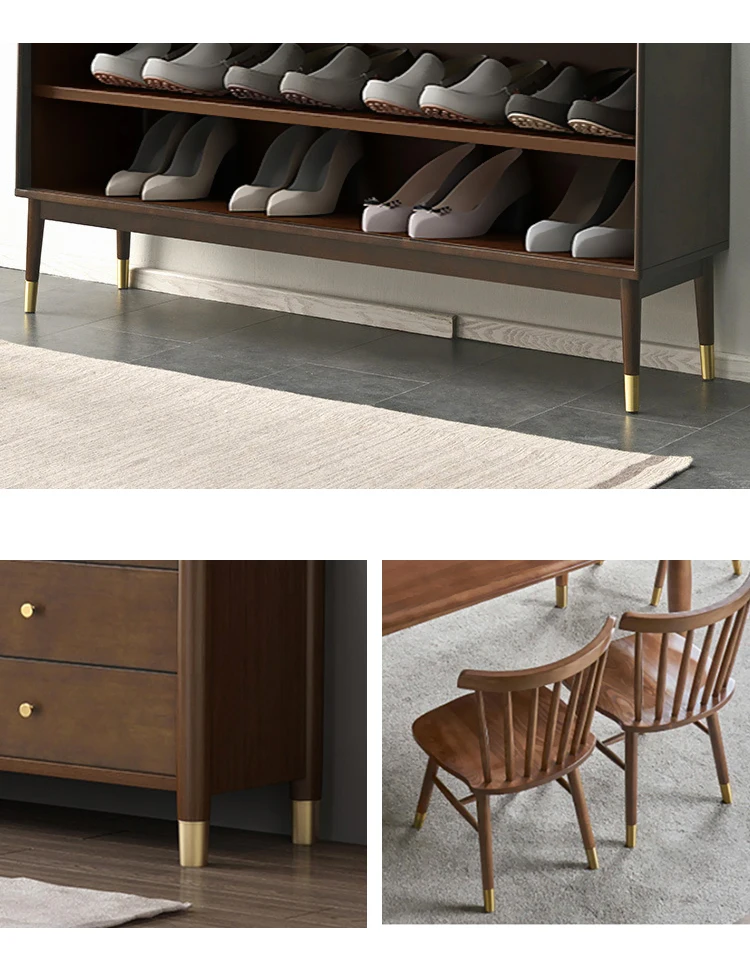 Toco Custom Chrome Brass Furniture Chair Leg Feet Covers Rectangular ...