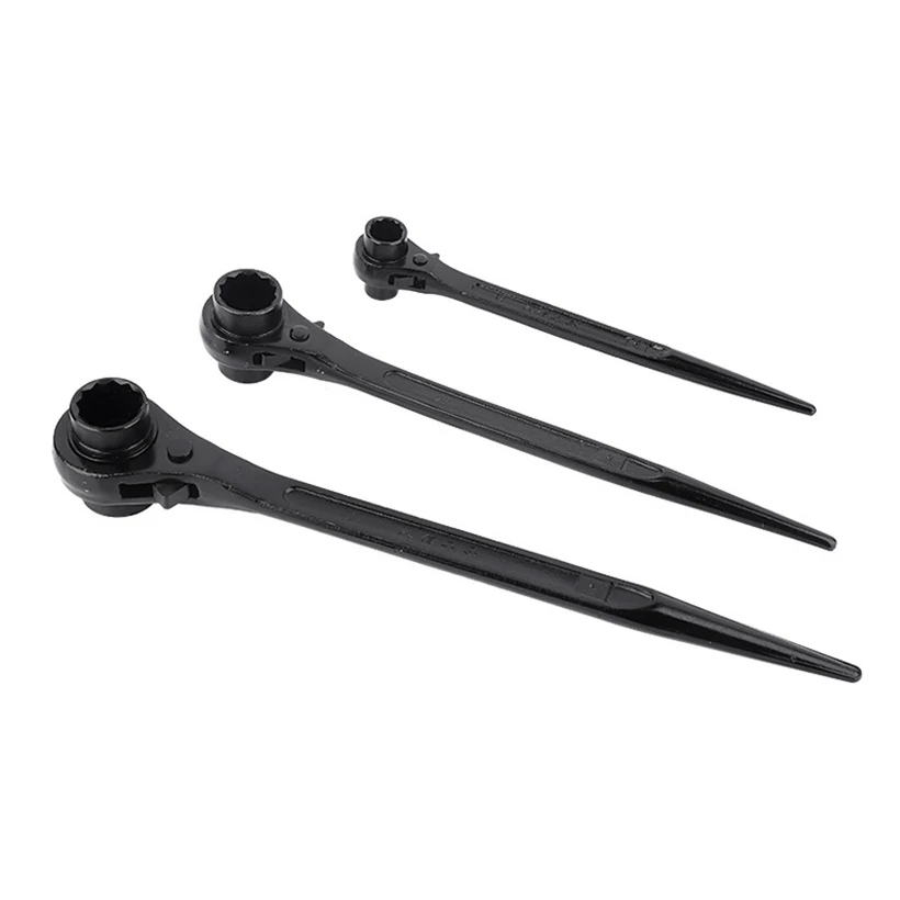 Hexagon Scaffold Ratchet Spanner Ratcheting Socket Wrench Double ...