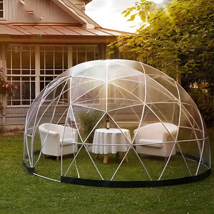 Economical Transparent PVC Star Dome Tent for Outdoor Camping