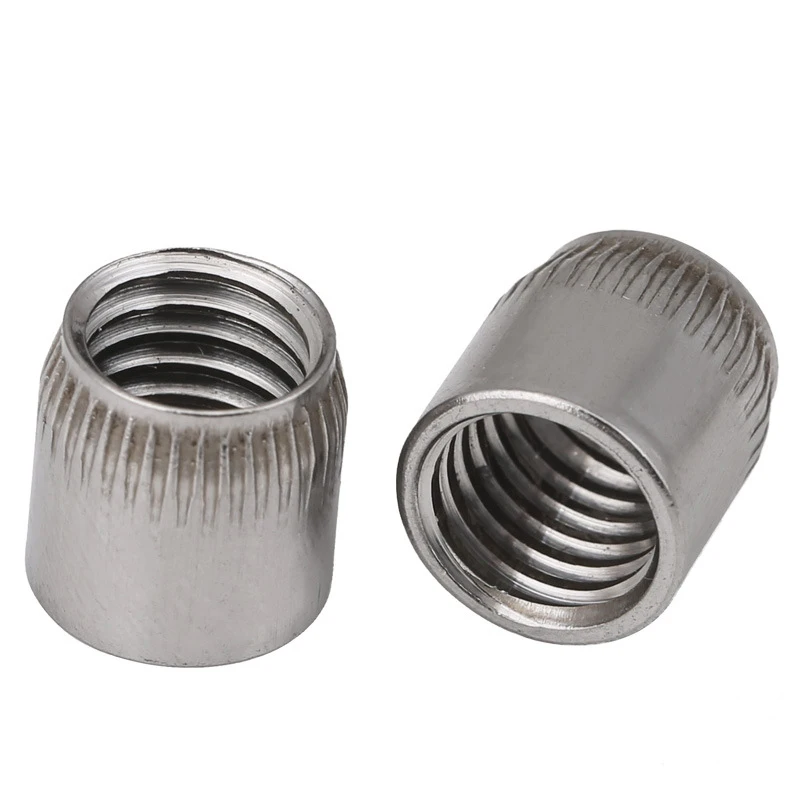 304 Stainless Steel Conical Nuts Fasteners Cone Nuts Knurled Implosion ...
