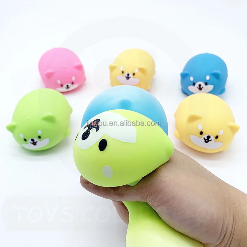 Wholesale Kawaii Cute Squishy Dog Squeeze Toy TPR Material for Kids 5 ...