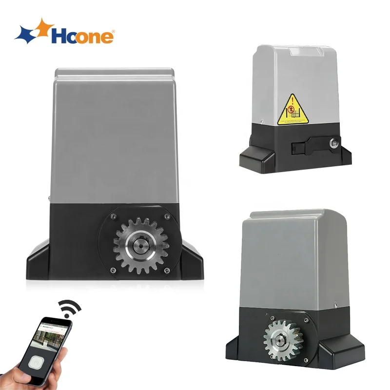 Hoone 370w-1200w Electric Remote Control Gate Door Opener Closer Heavy ...