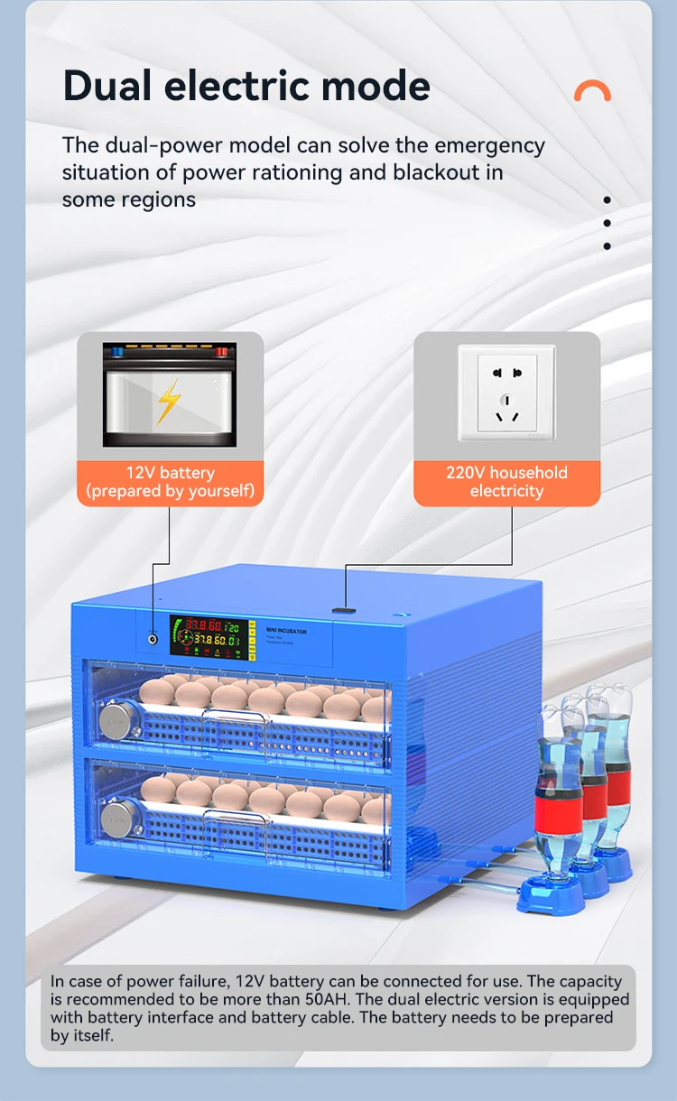High Efficiency Incubators for Hatching Eggs Automatically