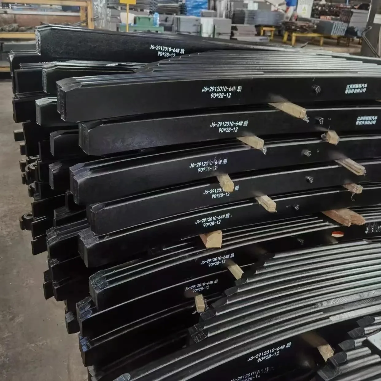 Heavy Truck Trailer Leaf Spring Pressure Plate Front Steel ...