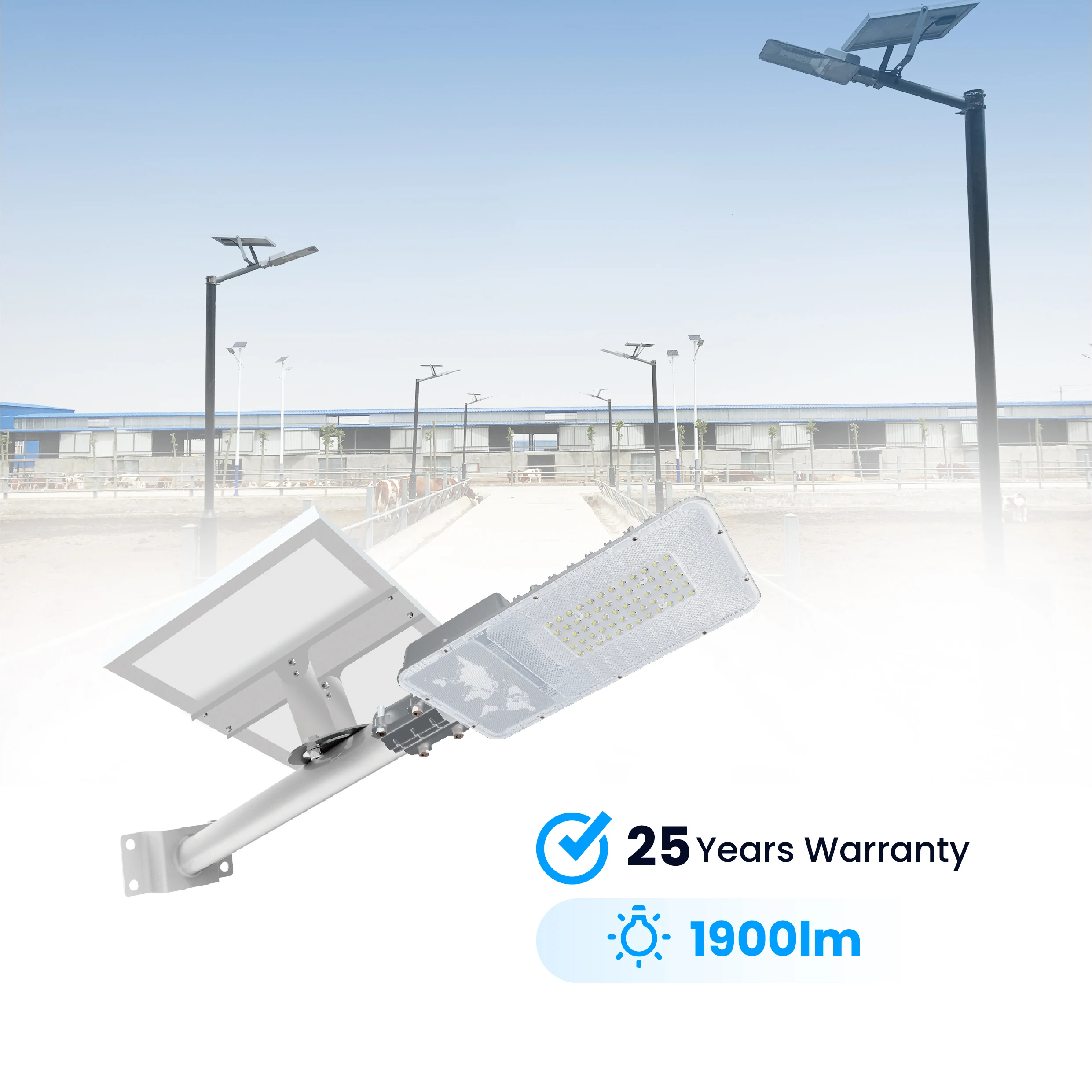 Blue Carbon Solar Street Light 30w Solar Simplify Light Bct-olm1.0 Cree ...