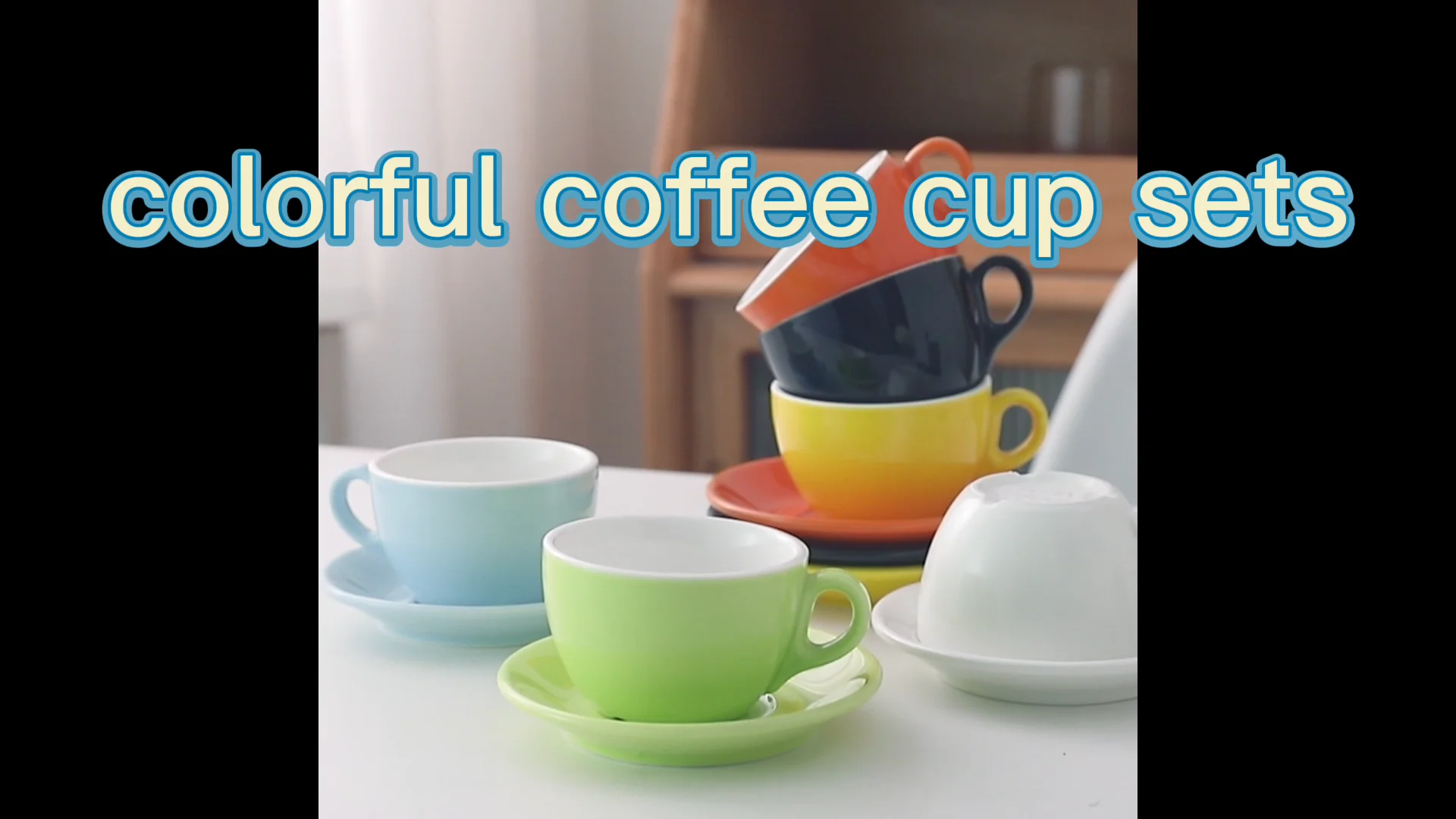 Italian Style Matte Teacup Handmade Pottery Cups Multi-color Glazed ...