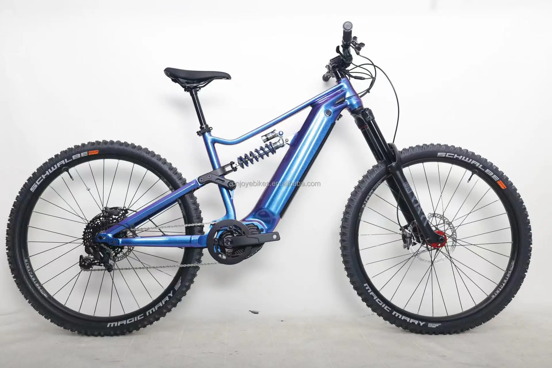 Markhor EMTB Frame - Aluminum Alloy Full Suspension Ebike