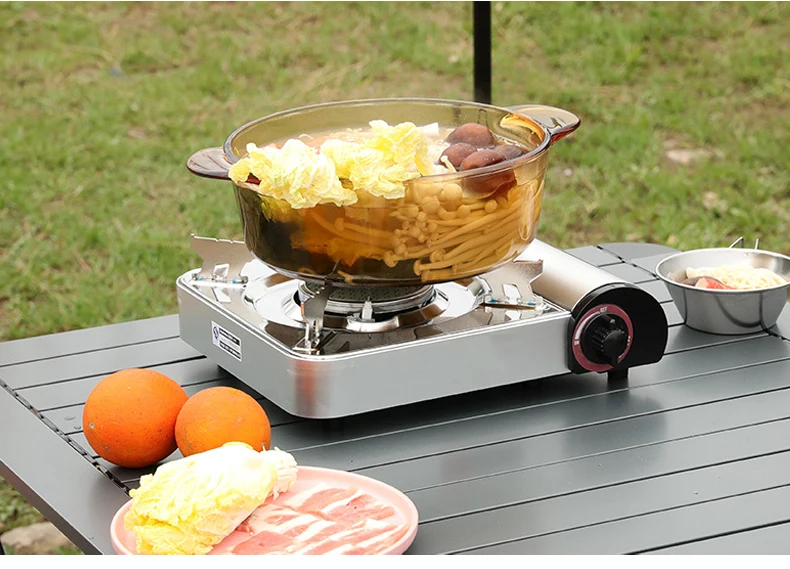 Portable Gas Stove - Perfect for Camping and Outdoor BBQ