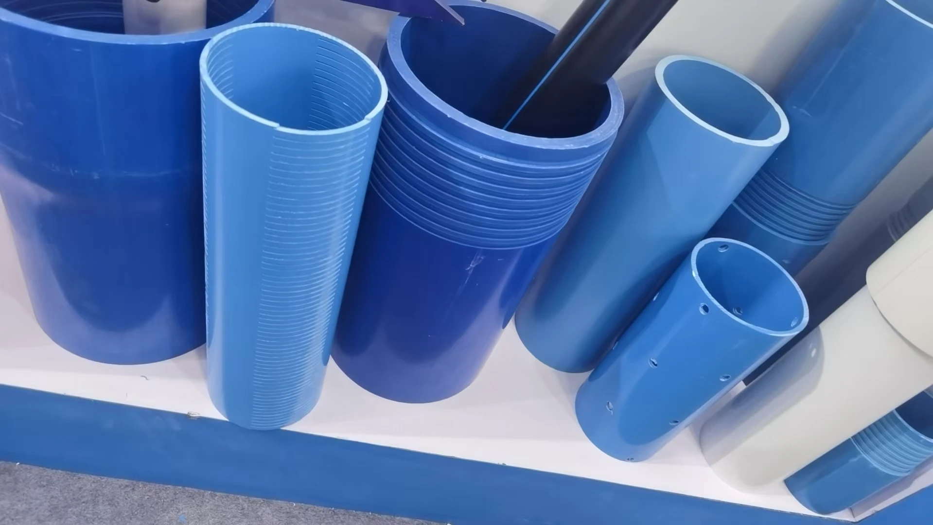 Factory Supply PVC Borehole Pipe Perforated Drilling Pipes Blind and ...