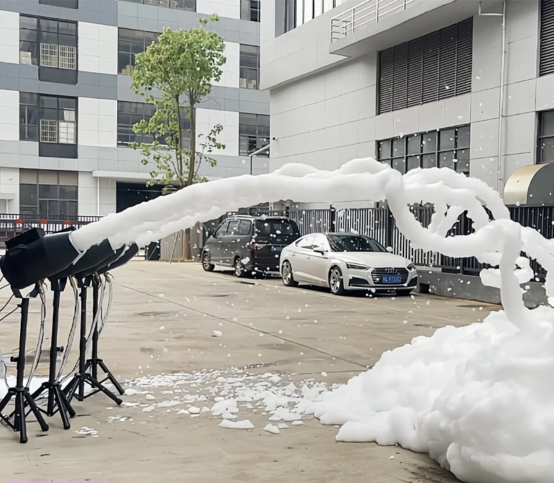1000w Jet Foam Snow Cannon Foam Machine For Party Swimming Pool - Buy ...