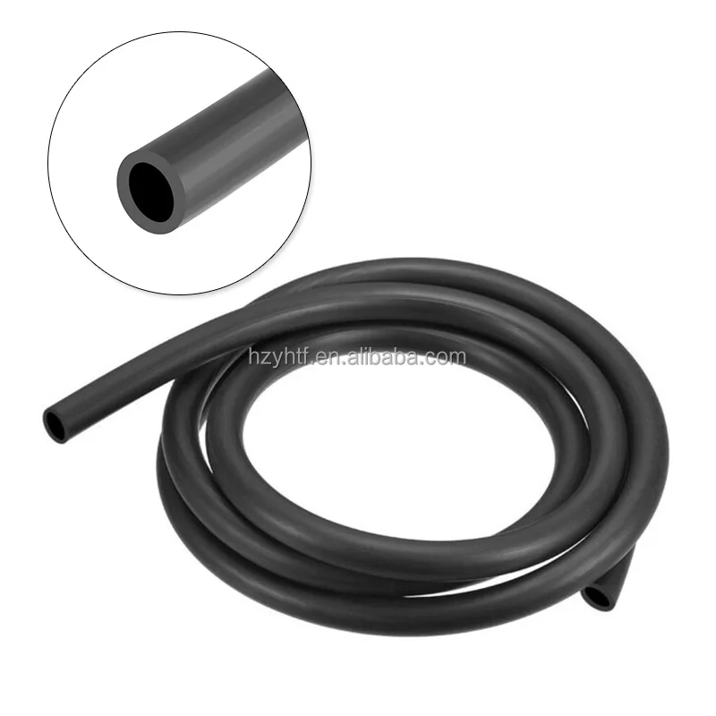 Black Fuel Line Hose NBR 5mm ID 8mm OD Diesel Petrol Water Hose Engine ...